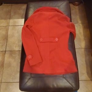 Love Tree | Jackets & Coats | Red Peacoat | Poshmark